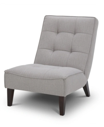 Kuka Home Kuka Fabric Accent Chair In Milton Flint | ModeSens