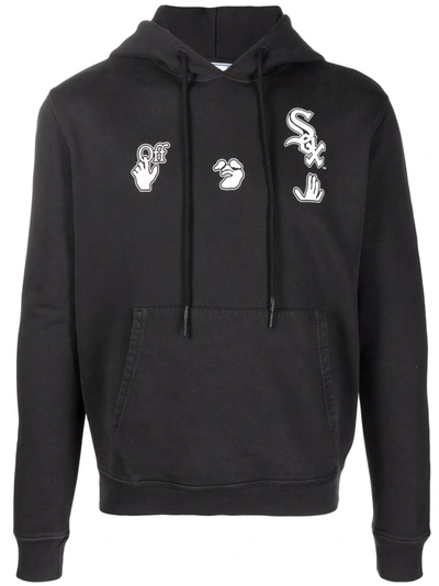 Off-white Black Mlb Edition Chicago White Sox Hoodie | ModeSens