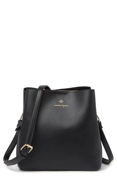 Nanette Lepore Colleen Triple Section Bucket Bag In Black | ModeSens