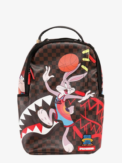 Sprayground Bugs Bunny Checkerboard Backpack In Brown | ModeSens