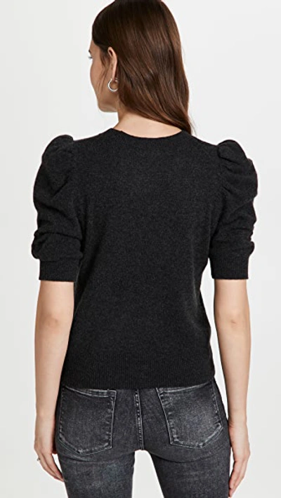 Frame Frankie Crewneck Cashmere Sweater In Schwarz | ModeSens