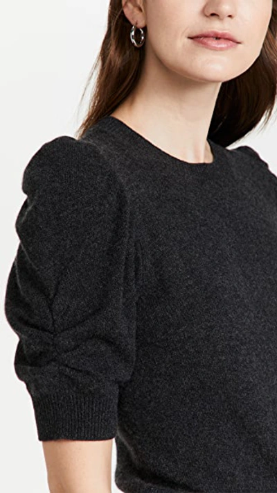 Frame Frankie Crewneck Cashmere Sweater In Schwarz | ModeSens