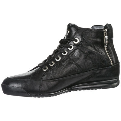Cesare Paciotti 4us Women's Shoes High Top Leather Trainers Sneakers In ...