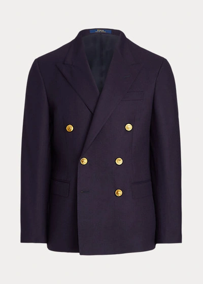 Ralph Lauren The Iconic Doeskin Blazer In Navy Mb | ModeSens
