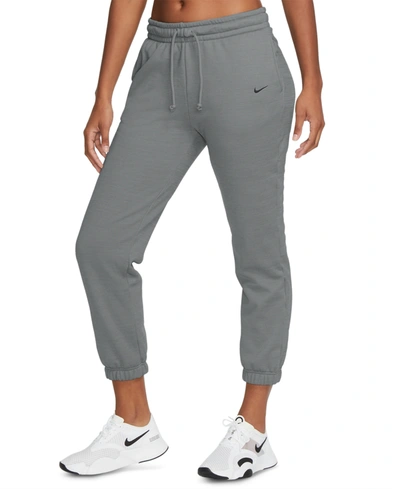 Nike Women's Therma-fit All Time Training Pants In Grey | ModeSens