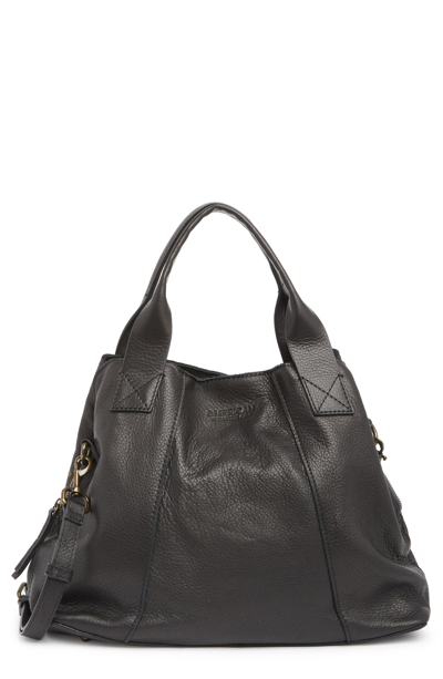 American Leather Co. Ada Triple Entry Satchel In Black | ModeSens