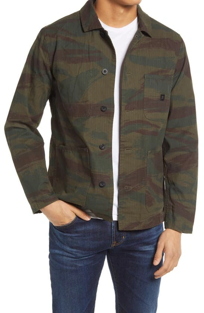 Roark Atlas Camo Waxed Cotton Chore Jacket | ModeSens