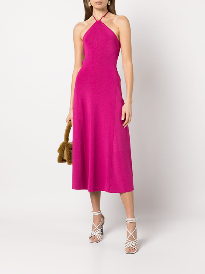 Cult Gaia Grace Knit Dress In Pink | ModeSens