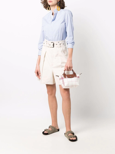 Longchamp Le Pliage Torchon Tote Bag In Weiss | ModeSens