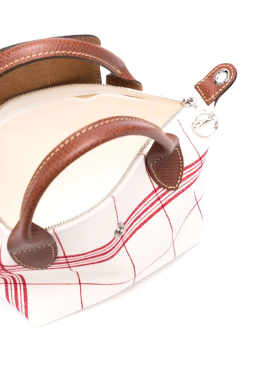 Longchamp Le Pliage Torchon Tote Bag In Weiss | ModeSens