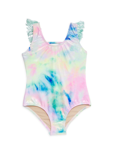 Shade Critters Kids' Little Girl's & Girl's Upf 50+ Shimmer Fringe Tie ...