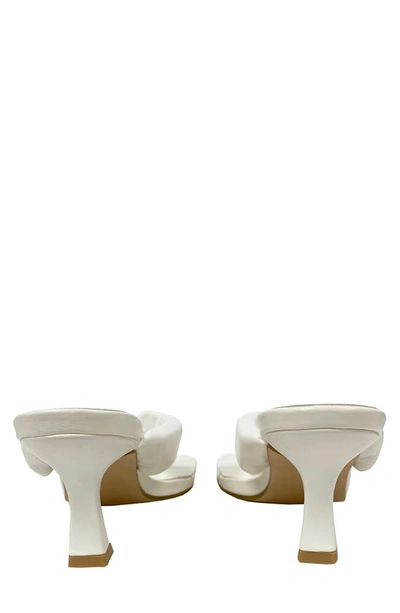 Mique Michelle Stiletto Flip-flop Sandal In White | ModeSens