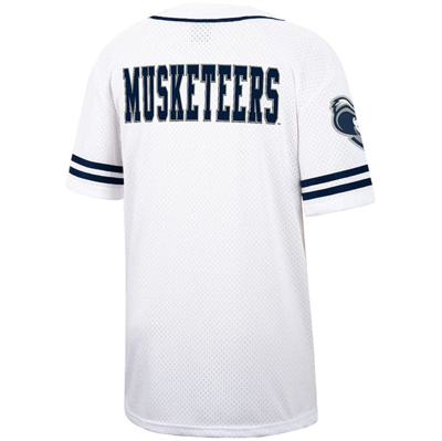 Colosseum White Xavier Musketeers Free Spirited Mesh Button-up Baseball ...