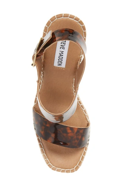 Steve Madden Uri Espadrille Wedge Sandal In Tortoise | ModeSens Steve Madden Uri Espadrille Wedge Sandal In Tortoise | ModeSens