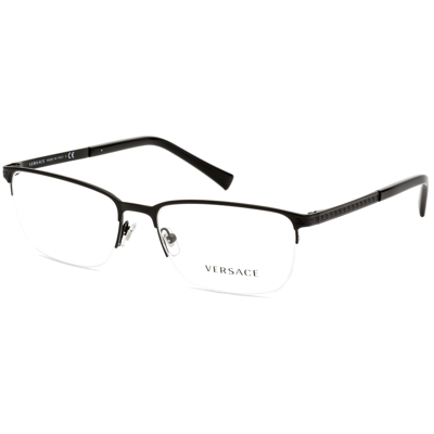 Versace Mens Black Cat Eye Eyeglass Frames Ve1263100955 In Demo Lens ...