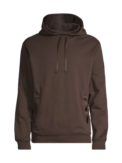 Alo Yoga Highline Ribbon-trim Hoodie In Espresso | ModeSens