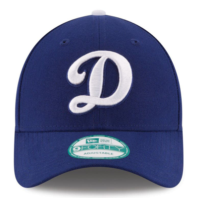 New Era Royal Los Angeles Dodgers Script D Logo The League 9forty ...