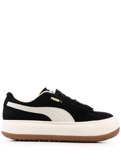 Puma Side Logo-print Sneakers In Black | ModeSens