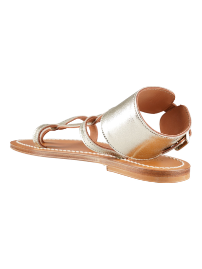 Kjacques K. Jacques Sandals Shoes In Metallic | ModeSens