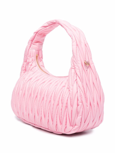 Miu Miu Shoulder Bag Bags In Pink & Purple | ModeSens