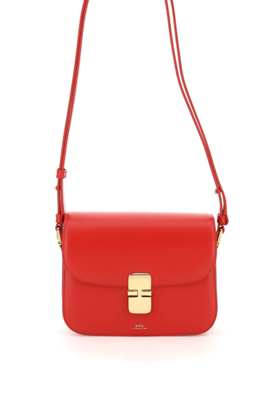 Apc Grace Small Bag In Red | ModeSens
