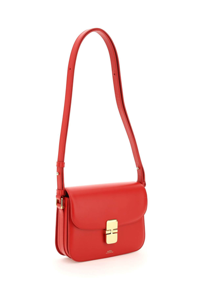 Apc Grace Small Bag In Red | ModeSens