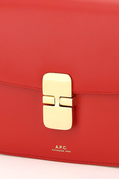 Apc Grace Small Bag In Red | ModeSens