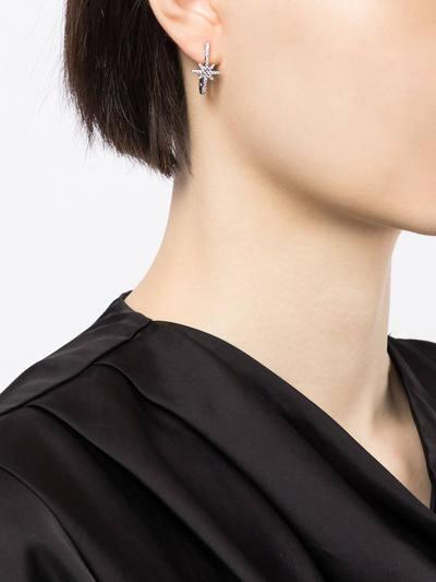 Apm Monaco Météorites Hoop Earrings In Silber Modesens