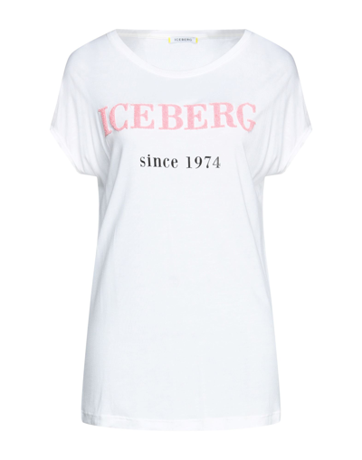 Iceberg T-shirts In White | ModeSens
