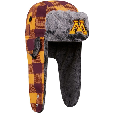 New Era Maroon Minnesota Golden Gophers Plaid Trapper Hat | ModeSens