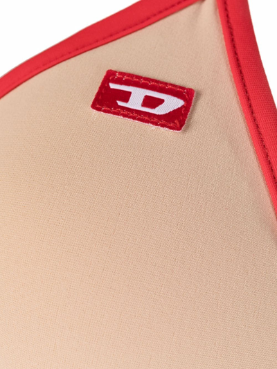 Diesel Bfb-sees Triangle Bikini Bra In Neutrals | ModeSens