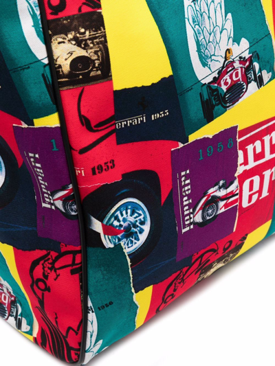 Ferrari -print Tote-bag In Red | ModeSens