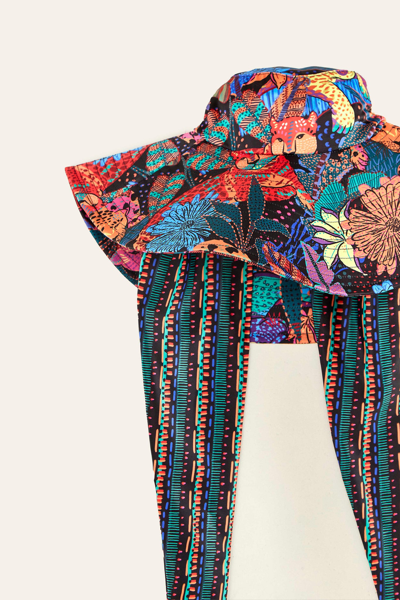 Farm Rio Black Cool Leopards Hat | ModeSens