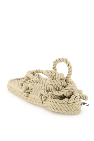 Nomadic State Of Mind Romano Vegan Rope Sandals In Beige | ModeSens