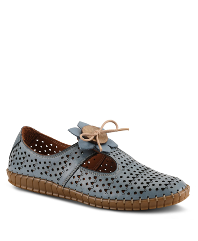 Spring Step Women's Sunflowery Slip-on Shoes Women's Shoes In Denim ...