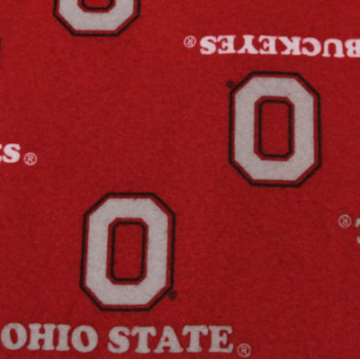 Genuine Stuff Kids' Ohio State Buckeyes Youth Scarlet Team Logo Flannel ...