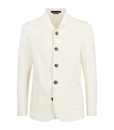 Giorgio Armani Knitted Cardigan Jacket | ModeSens