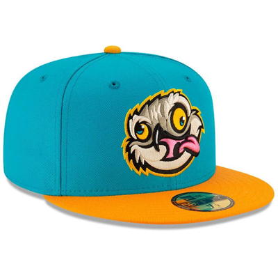 New Era Blue/gold Lansing Locos Copa De La Diversion 59fifty Fitted Hat ...