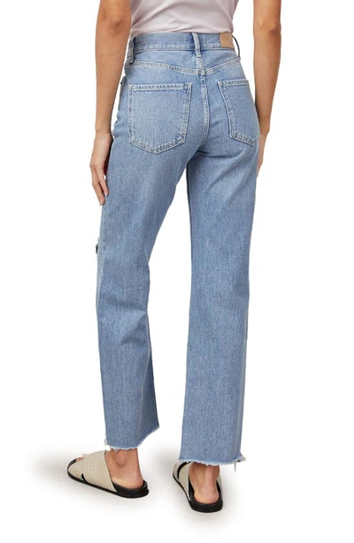 Rails The Topanga Distressed Straight-leg Jeans In Faded Blue Destroy ... Rails The Topanga Distressed Straight-leg Jeans In Faded Blue Destroy ...