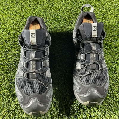 Pre owned Salomon Xa Pro 3d Black Men s Us 9.5 Trail Hiking Running Shoes 392514 Chassis ModeSens
