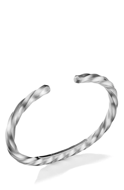 David Yurman Cable Edge Cuff In Sterling Silver | ModeSens