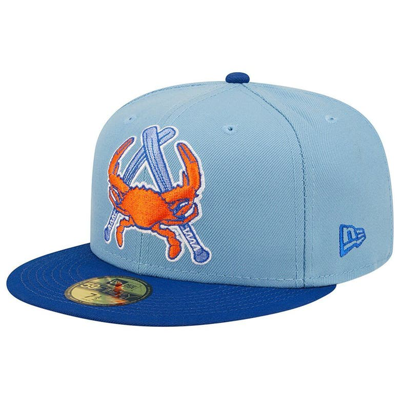 New Era Light Blue Aberdeen Ironbirds Steamed Crabs Theme Night 59fifty ...