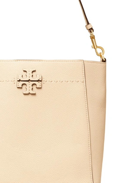Tory Burch Mcgraw Bucket Bag In Brie | ModeSens