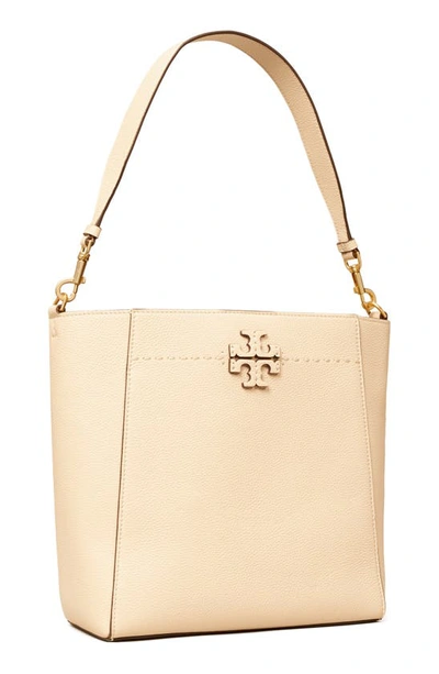 Tory Burch Mcgraw Bucket Bag In Brie | ModeSens
