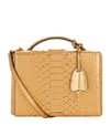 Mark Cross Small Python Grace Box Bag | ModeSens