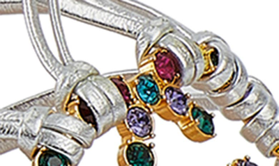 Gucci Isa Crystal Embellished Interlocking G Ankle Strap Sandal In ...