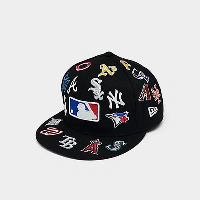 New Era 59fifty Mlb Patches Cap In Black | ModeSens