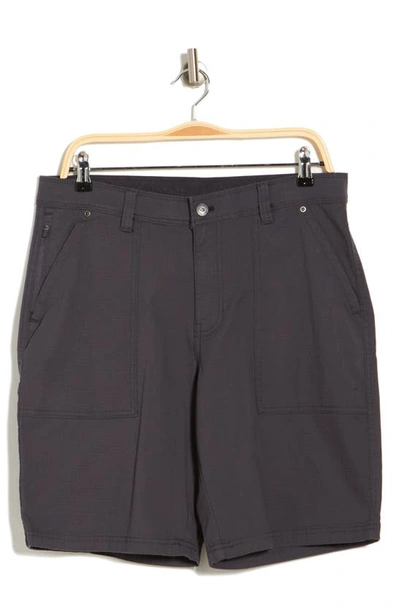 Copper & Oak Weatherproof Vintage Ripstop Shorts In Forged Iron | ModeSens