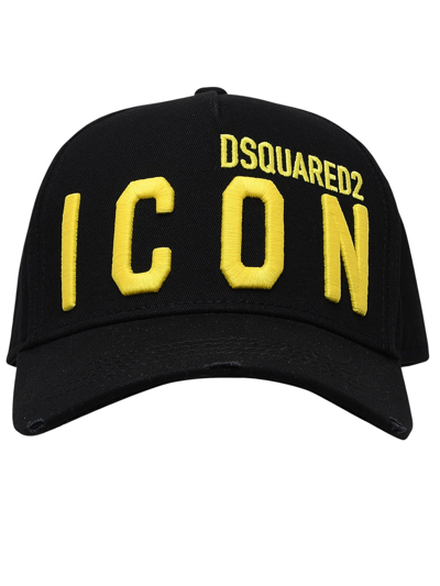 Dsquared2 Hat With Icon Logo By Dsquared 2 In Black | ModeSens