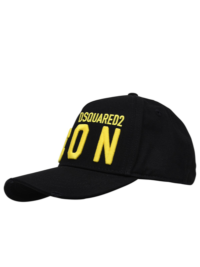Dsquared2 Hat With Icon Logo By Dsquared 2 In Black | ModeSens